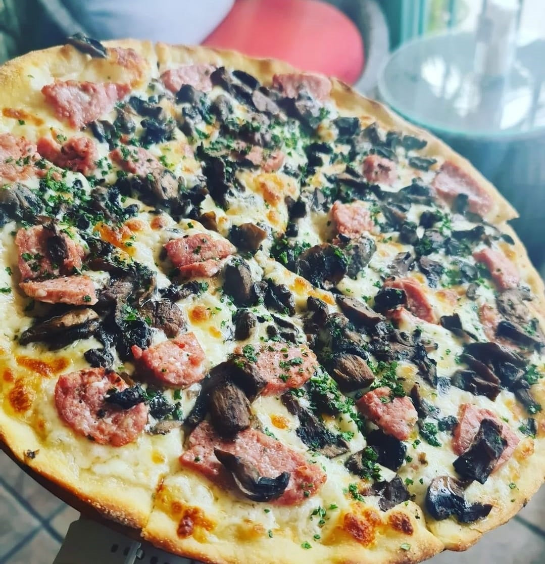 Boscaiola Pizza – Ciao Bella Art Cafe & Restaurant